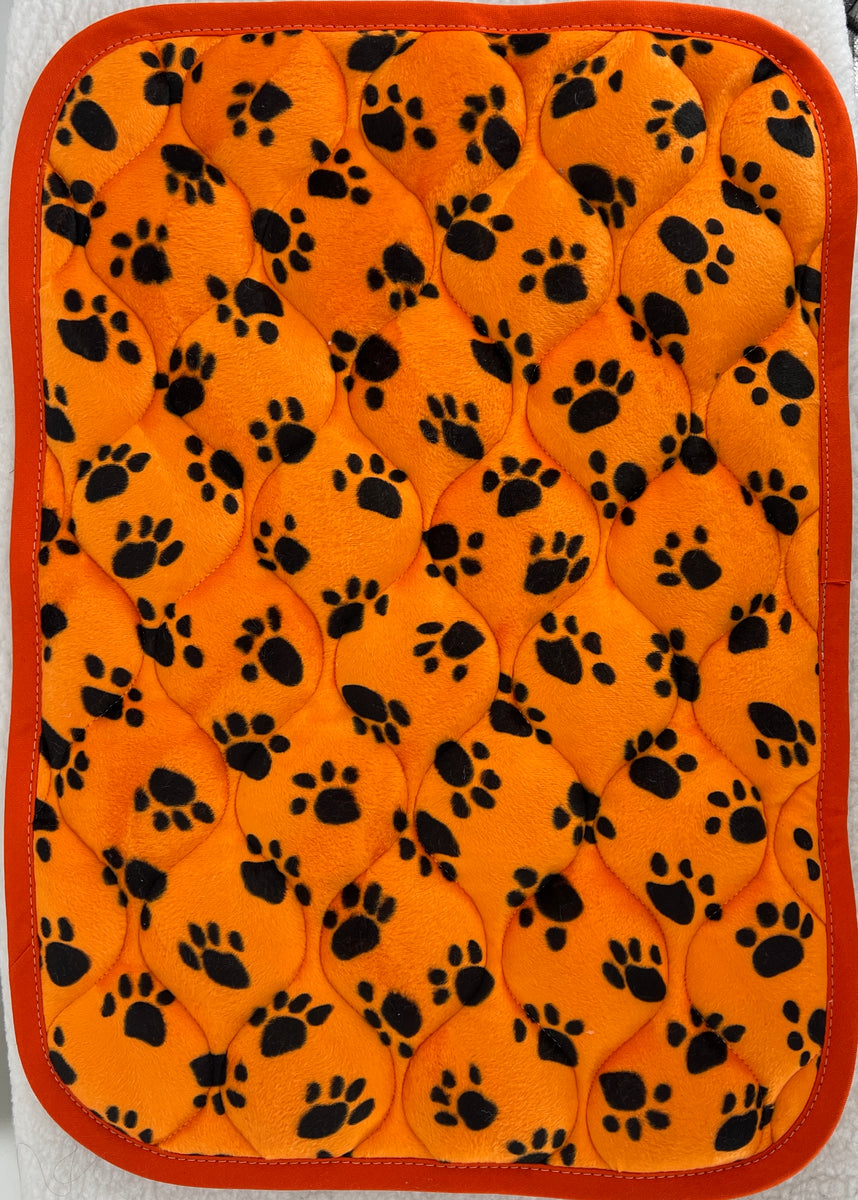 Tuff Pads- Paw Print Velour – FMS Dog Beds