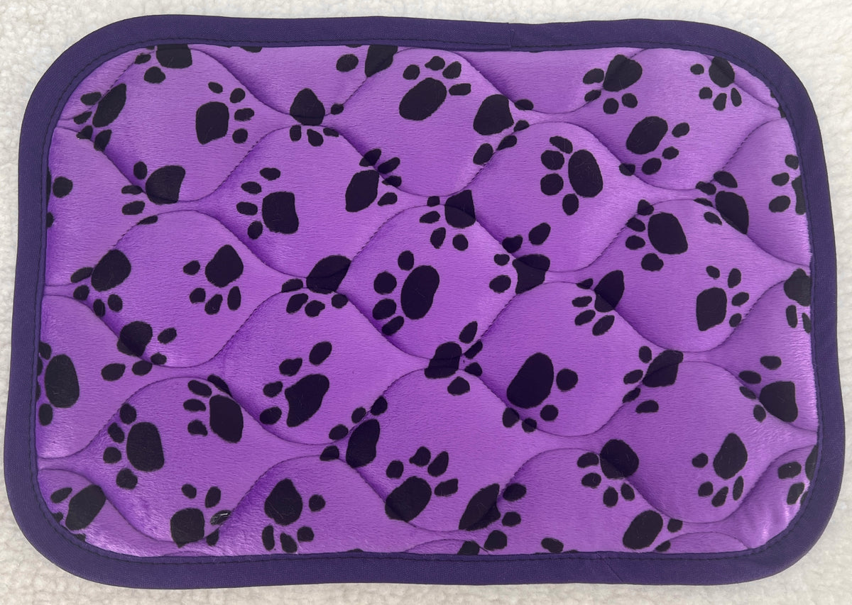 Tuff Pads- Paw Print Velour – FMS Dog Beds